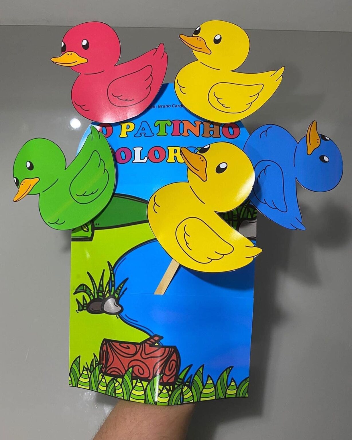 Kit O Patinho Colorido. – Intervir cantinho do saber – Prof. Thaís Brunelle