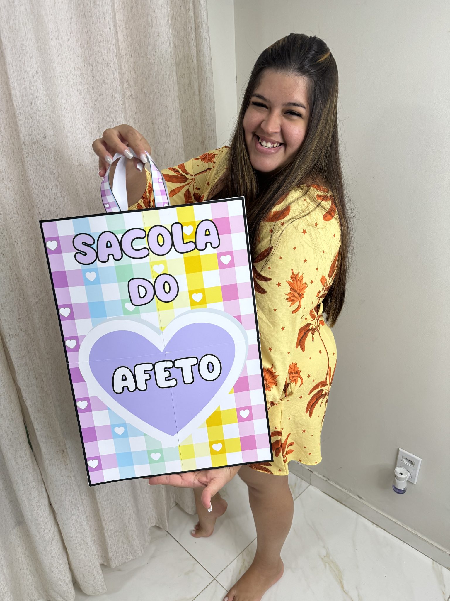 Sacola do Afeto – Intervir cantinho do saber – Prof. Thaís Brunelle