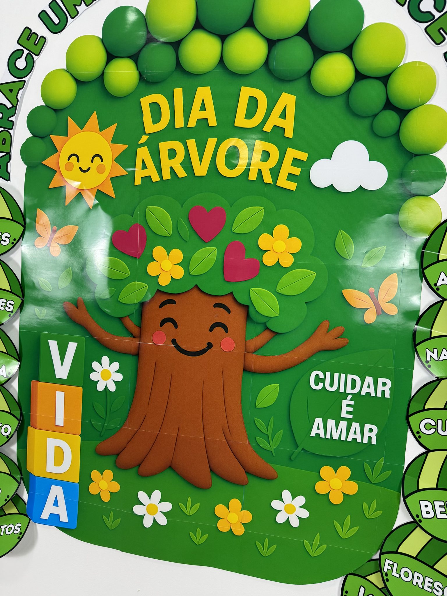 🌳Painel Dia da Árvore🌳 – Intervir cantinho do saber – Prof. Thaís Brunelle